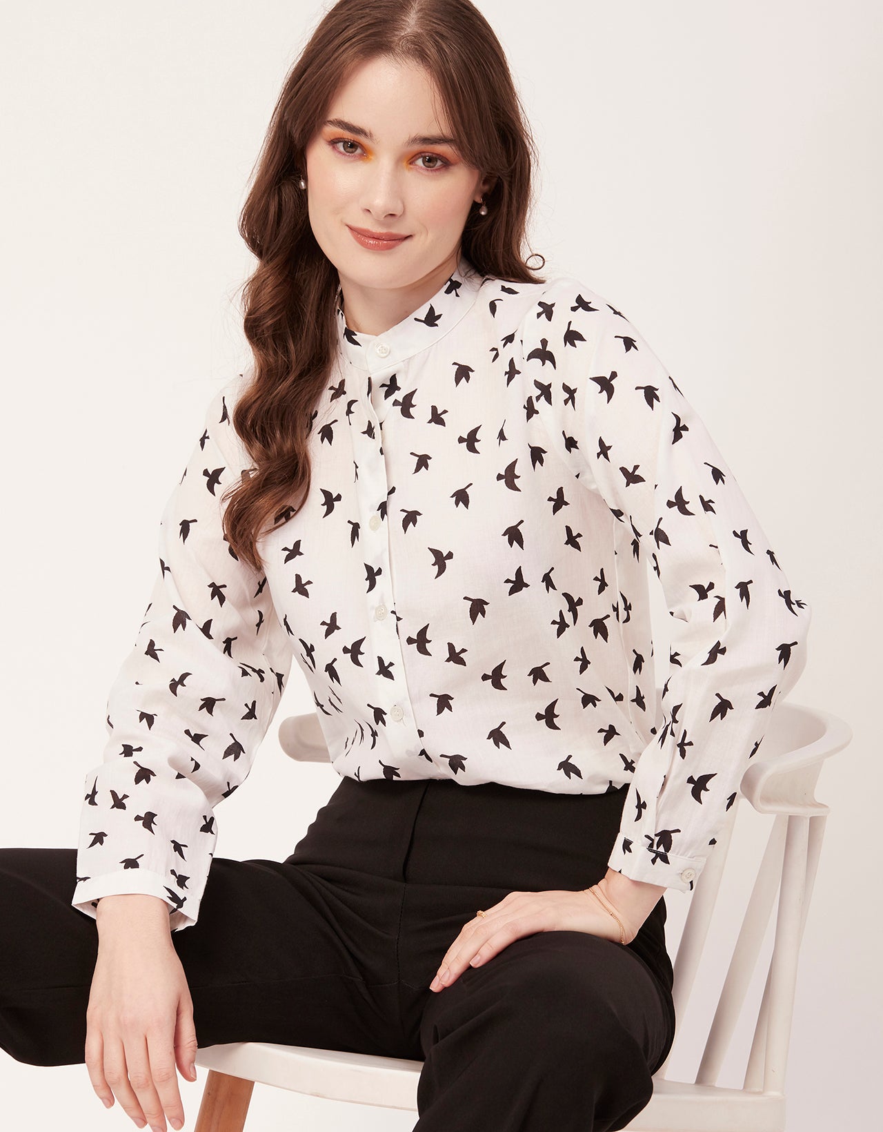 Printed Summer Designer Top - Moomaya